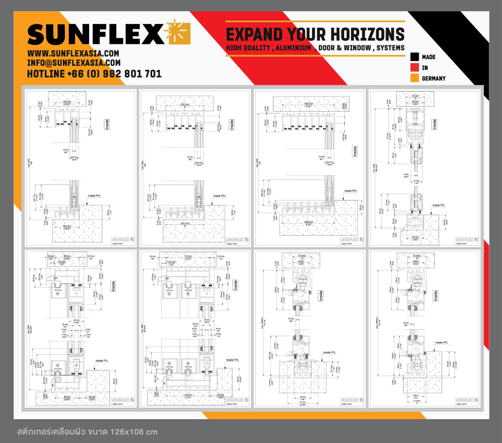Profile Section Board • SUNFLEX ASIA